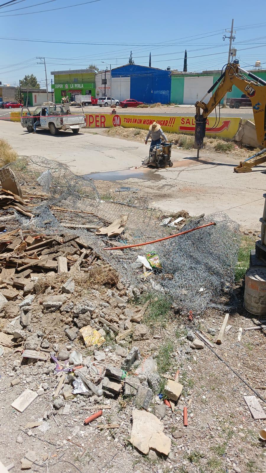 Cierre temporal de acceso a calle Coplamar por trabajos de conexión en ...